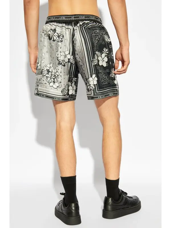 Amiri Bandana Floral Shorts