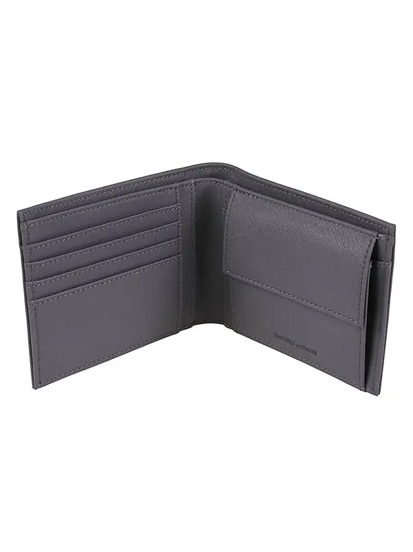 Emporio Armani Logo-plaque Bi-fold Wallet