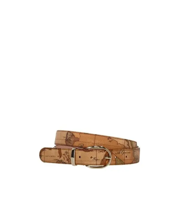 ALVIERO MARTINI 1A CLASSE Geo Map Belt - Brown