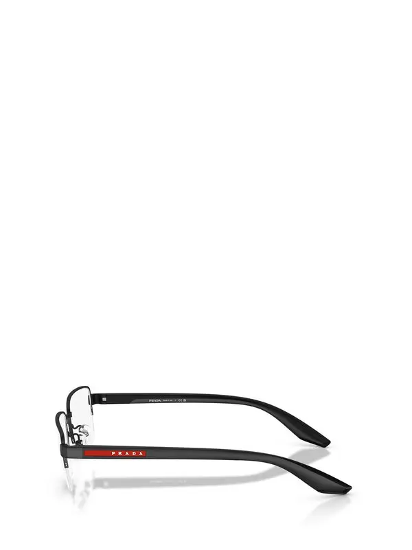 Prada Linea Rossa Round Frame Glasses