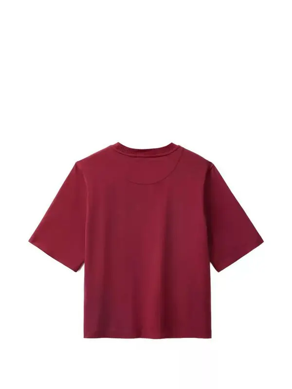 BENETTON Ribbed-trim T-shirt