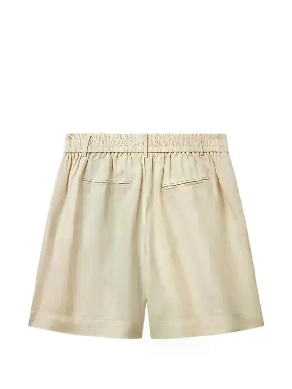 BENETTON Pleated Bermuda Shorts