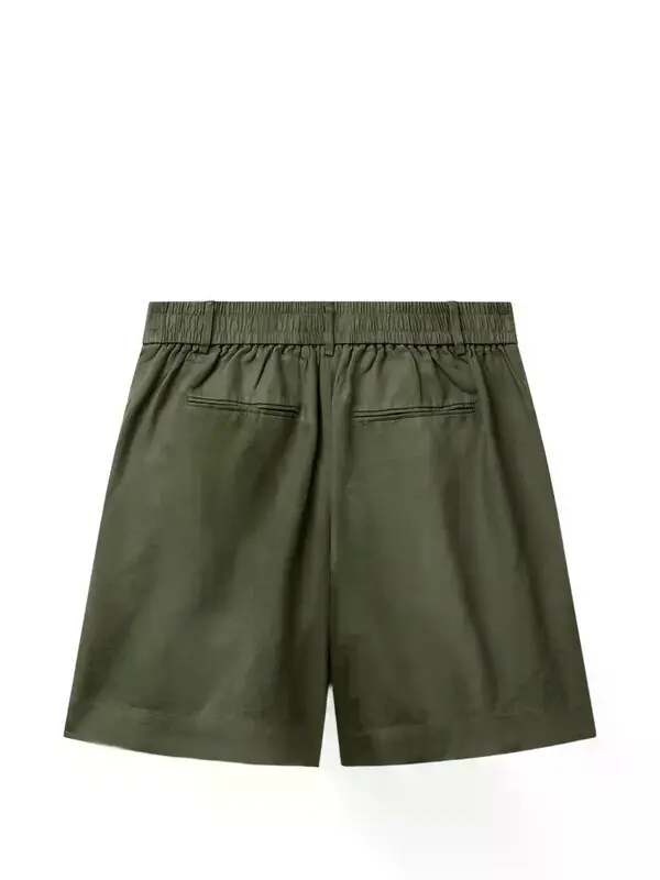 BENETTON Pleated Elasticated-waist Shorts