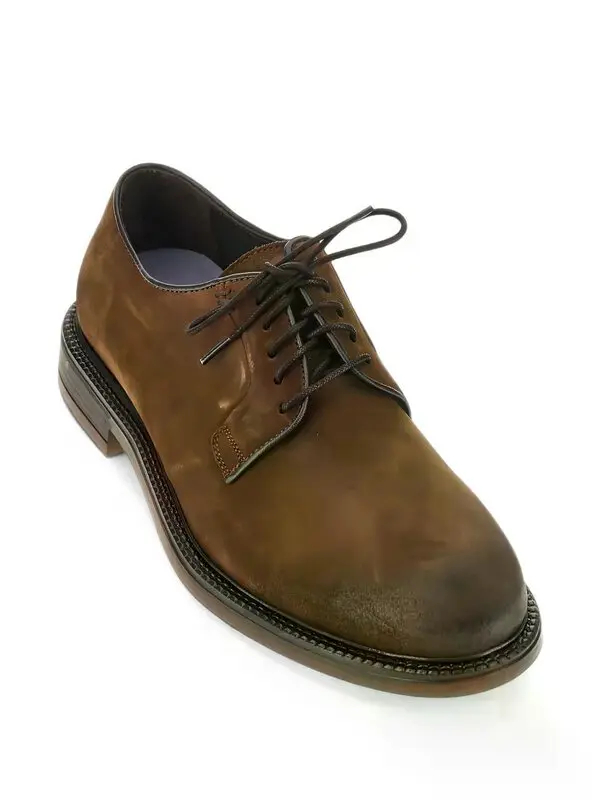 CALCE Stringate Suede Derby Shoes