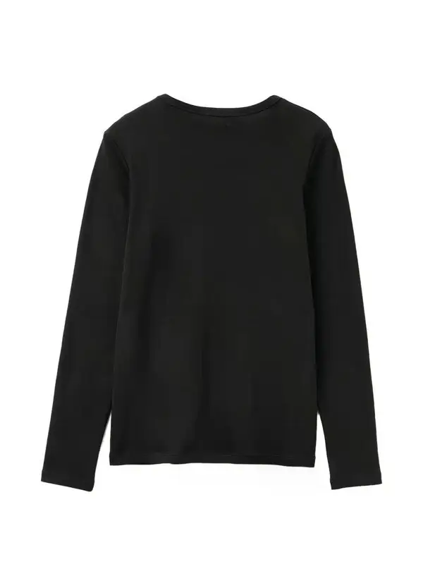 BENETTON Logo-print Long-sleeve T-shirt