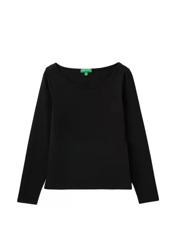 BENETTON Long-sleeve Scoop-neck T-shirt