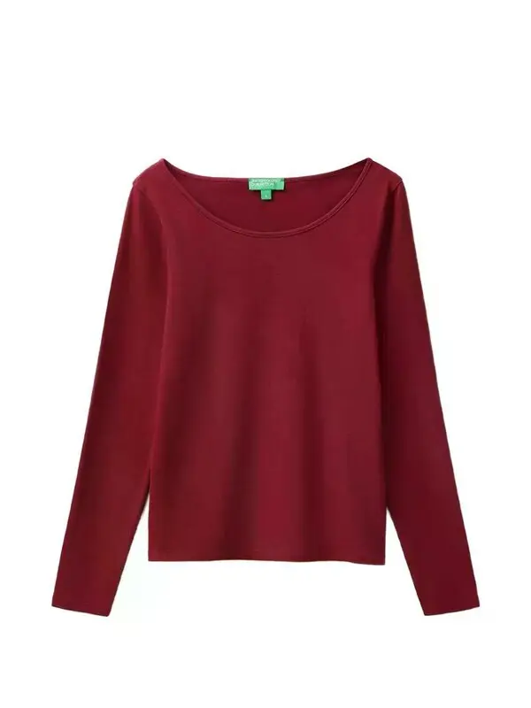 BENETTON Long-sleeve Scoop-neck T-shirt