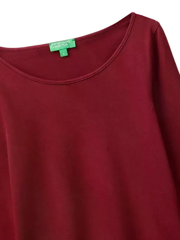 BENETTON Long-sleeve Scoop-neck T-shirt
