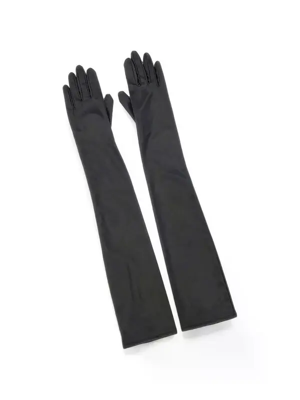 7 For All Mankind Long Faux-leather Gloves