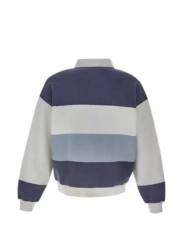 Axel Arigato Anchor Striped Polo Shirt - Blue