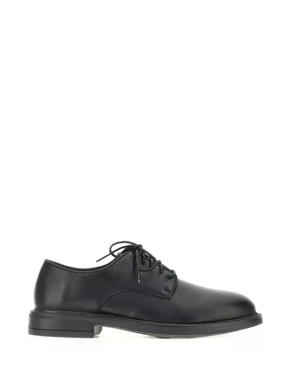 CALCE Grainy-leather Derby Shoes