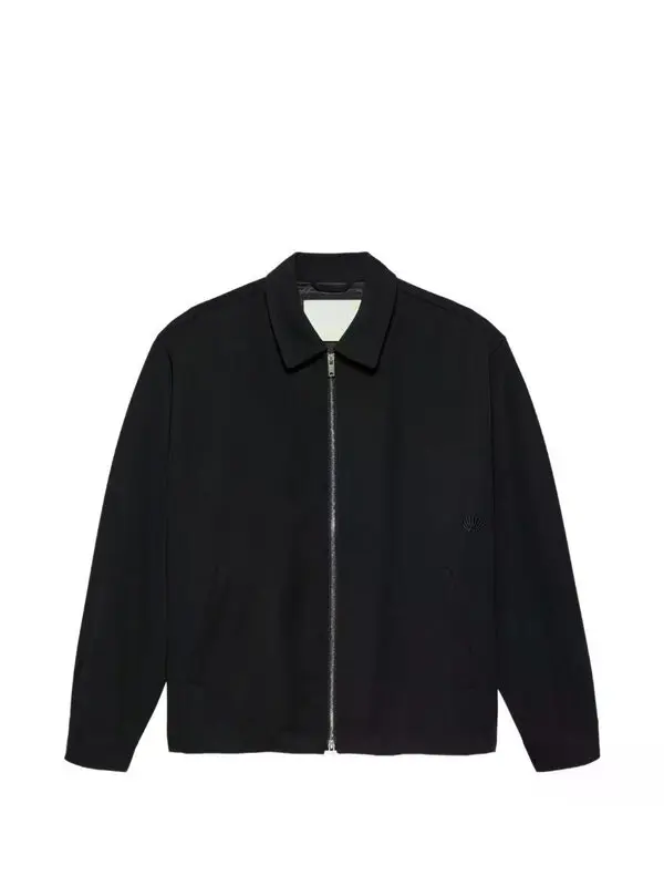 NEW AMSTERDAM SURF ASSOCIATION Zip-up Shirt - Black