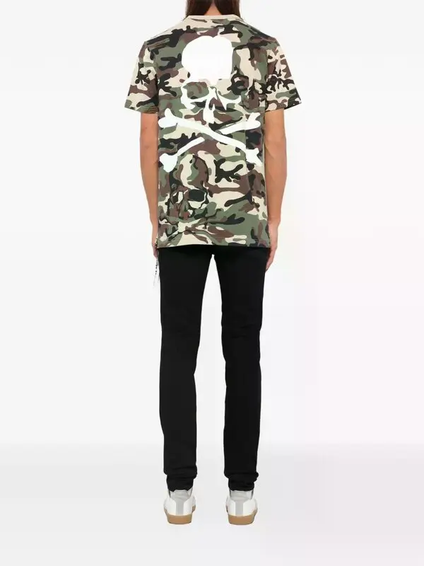 MASTERMIND WORLD Camouflage-print Logo-print T-shirt