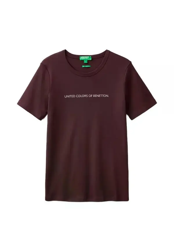 BENETTON Logo-print Short-sleeve T-shirt