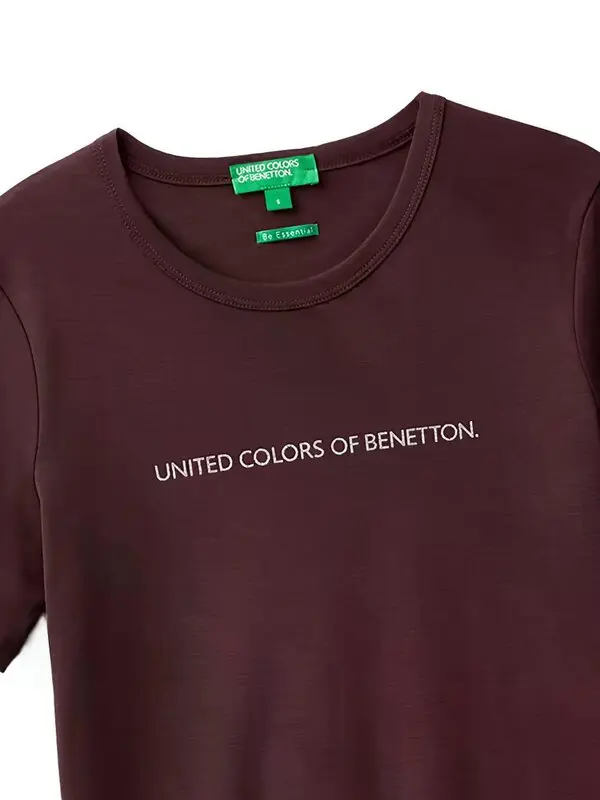 BENETTON Logo-print Short-sleeve T-shirt