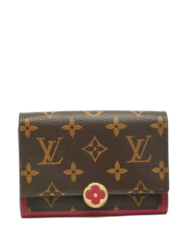 LOUIS VUITTON 2018 Flore Monogram Wallet