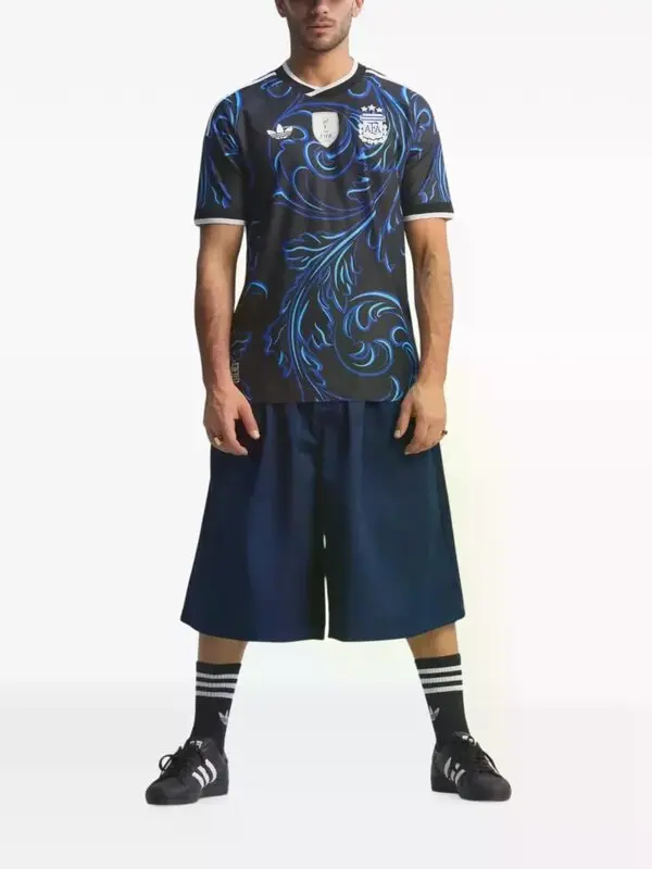 Adidas Argentina 26 Away Authentic Graphic-print T-shirt
