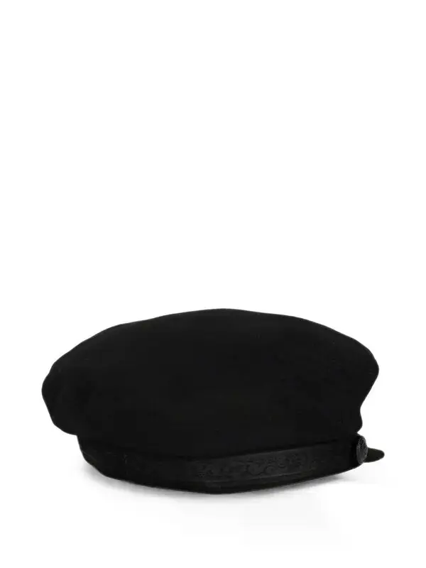 604SERVICE Sailor Cap With Button Detail