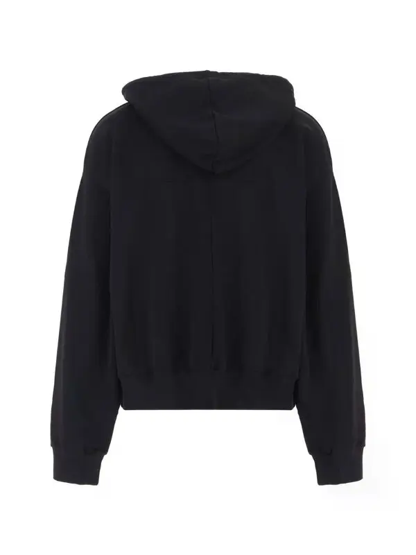 Matieres Fecales Graphic-print Zip-up Hoodie