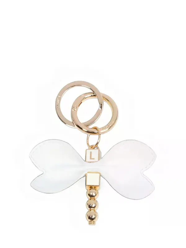 LANCEL Tone Dragonfly Motif Keyring