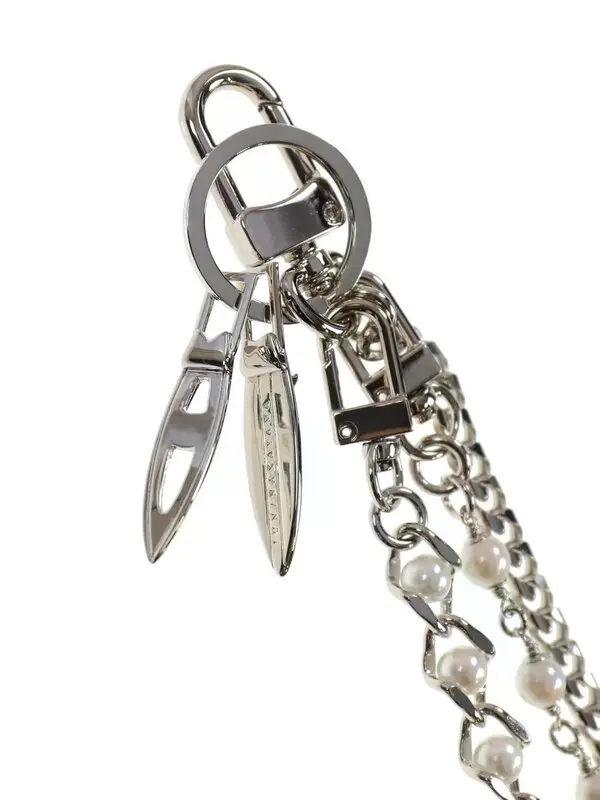 JUN/NAKAYAMA Charm-embellished Bag Chain - Silver