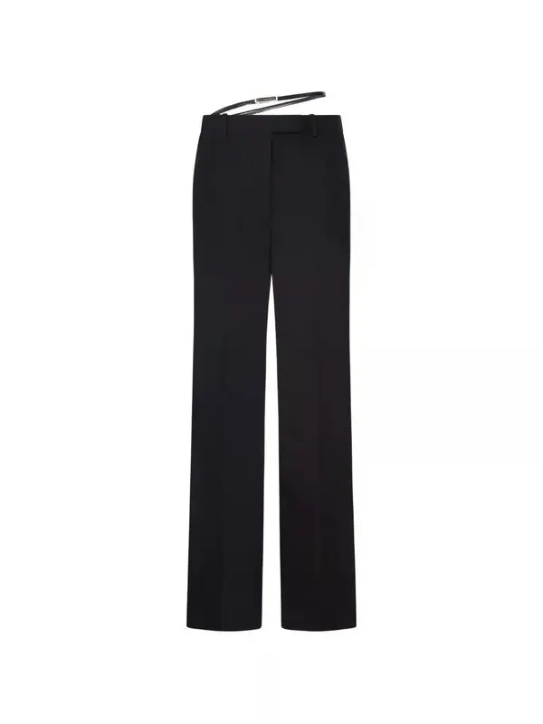 TOM FORD Straight-leg Tailored Trousers - Black