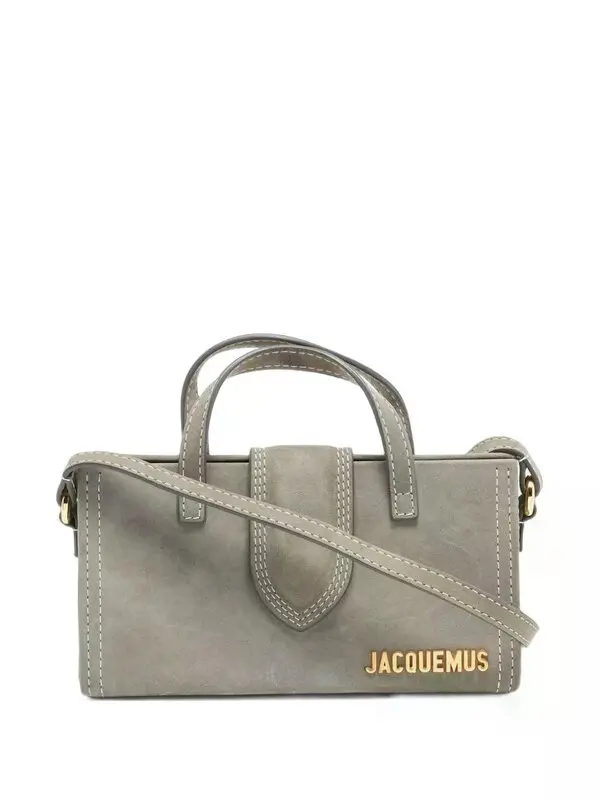 Jacquemus Le Porte Lunettes Suede Shoulder Bag