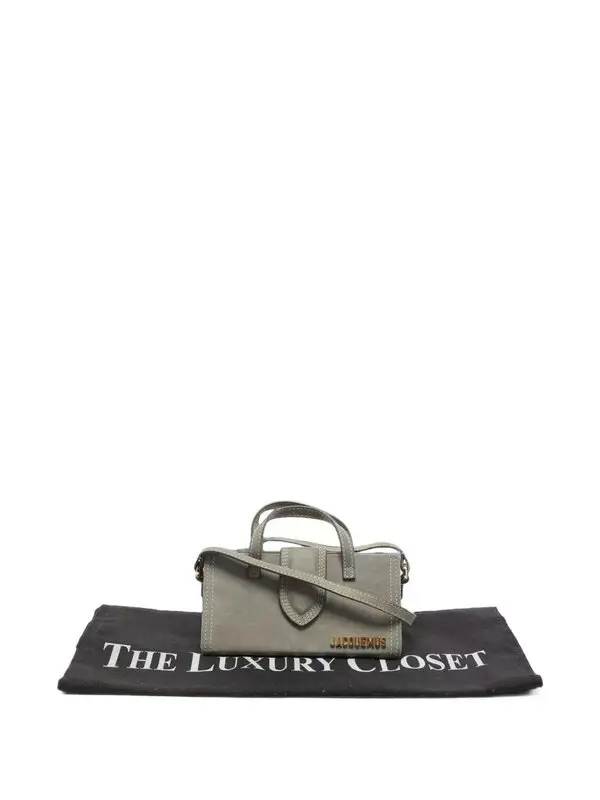 Jacquemus Le Porte Lunettes Suede Shoulder Bag