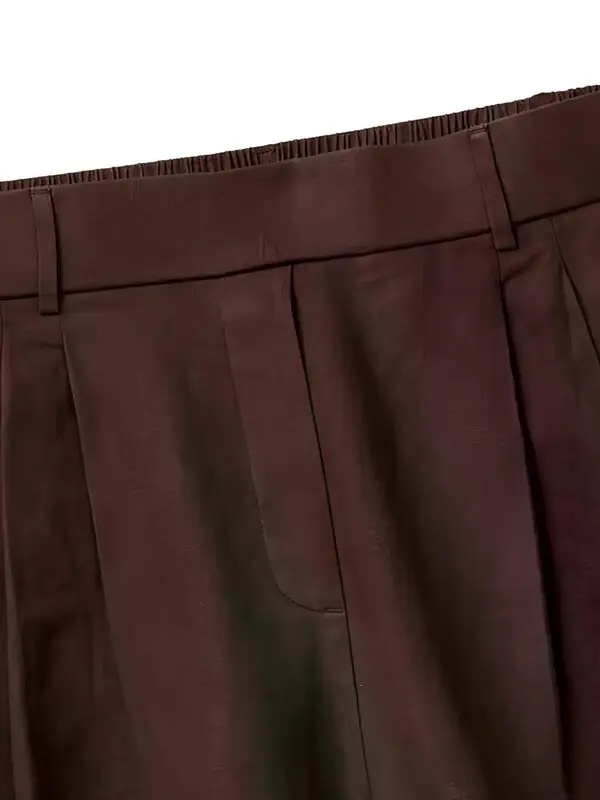 BENETTON Pleated Elasticated-waist Shorts