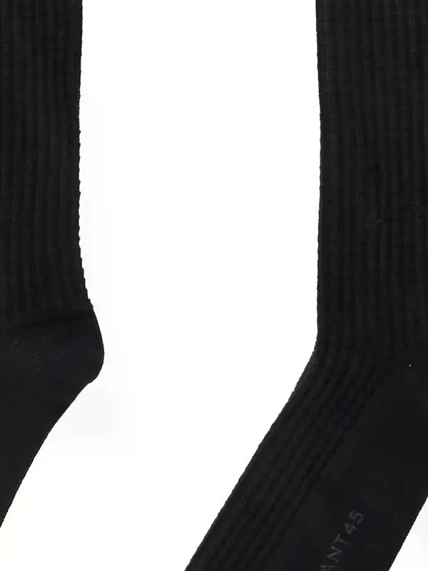 ANT45 Waffle-knit Ribbed Socks