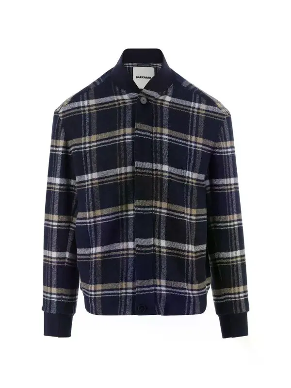 DARKPARK Checked Bomber Jacket