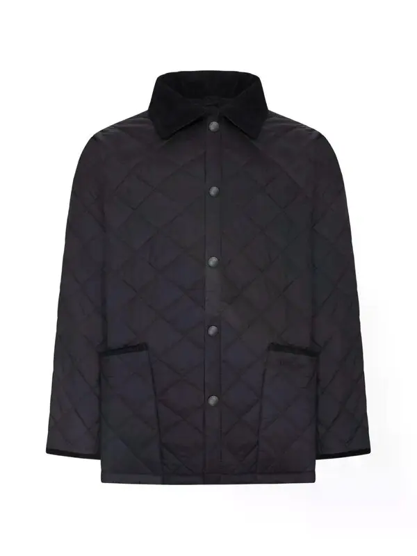 Barbour Liddesdale Diamond-quilted Jacket - Black