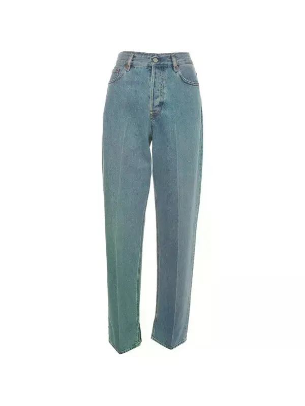 Gucci Distressed Cropped Jeans