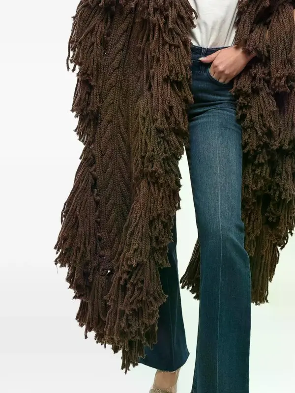 Dsquared2 Fringed Chunky-knit Scarf