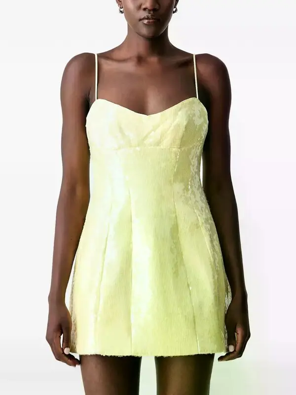 Bardot Sequin-embellished Mini Dress