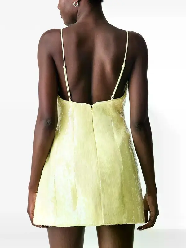 Bardot Sequin-embellished Mini Dress