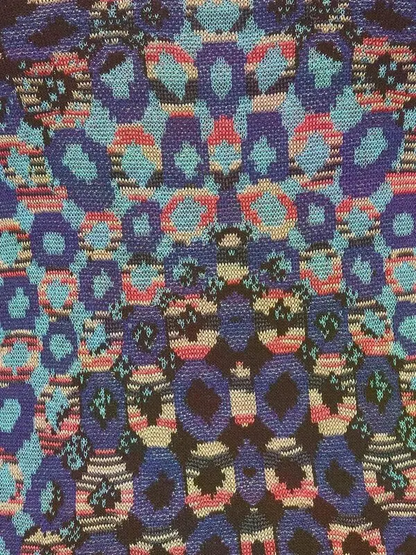 Missoni Patterned-knit Cutout-shoulder Midi Dress