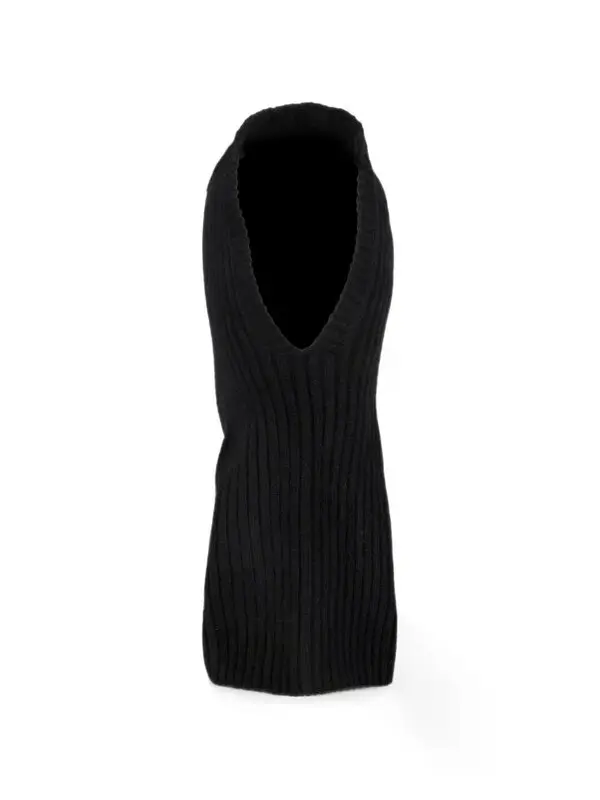 Needles Wool Ribbed-knit Balaclava