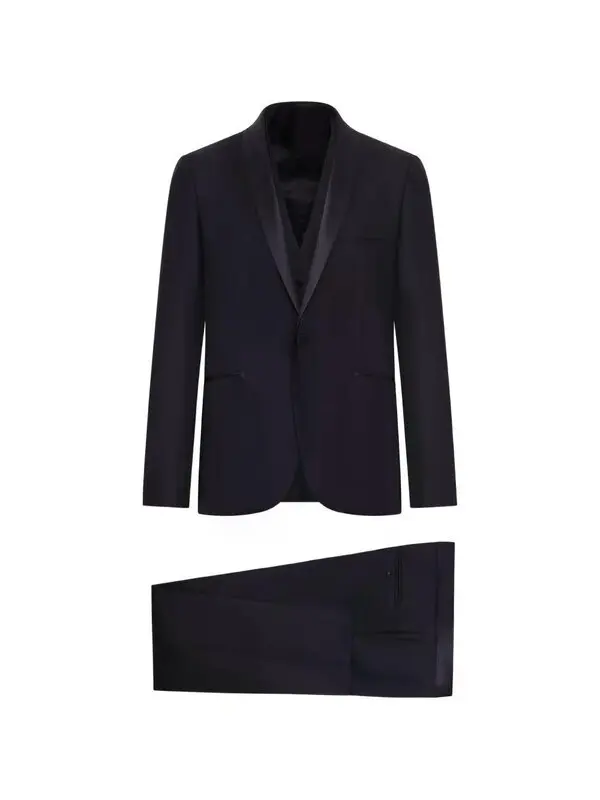 Tagliatore Shawl-lapel Wool Tuxedo