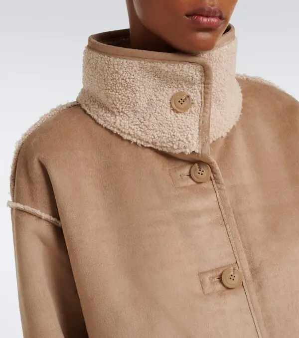 Velvet By Graham & Spencer Shona Teddy-trimmed Jacket