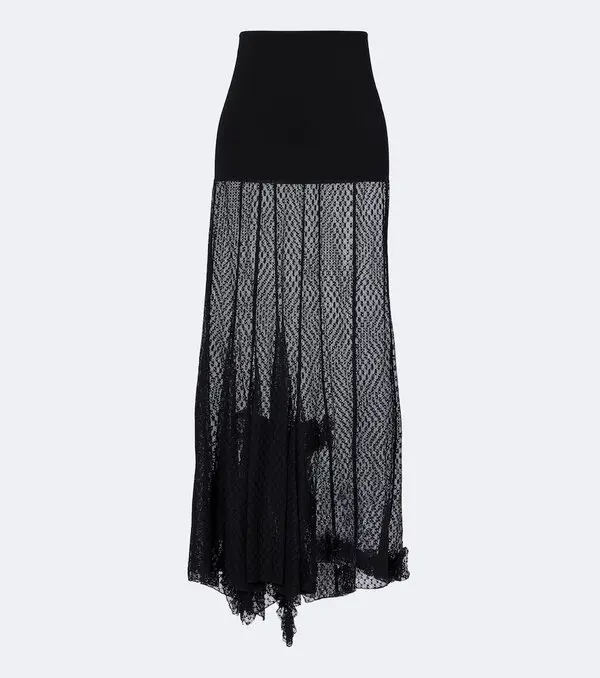 Isabel Marant Étoile Ioana Lace Maxi Skirt - Black