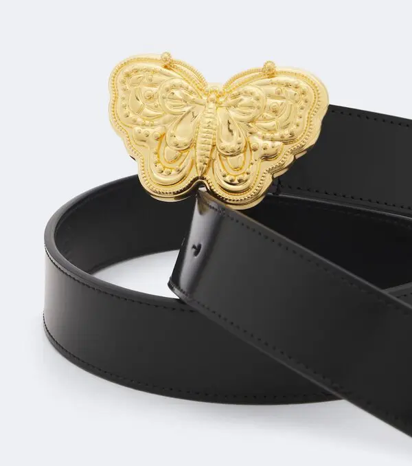 Valentino Garavani Flutterby Leather Belt