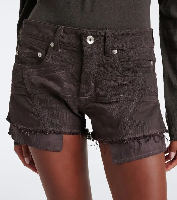 Rick Owens Lana Denim Shorts