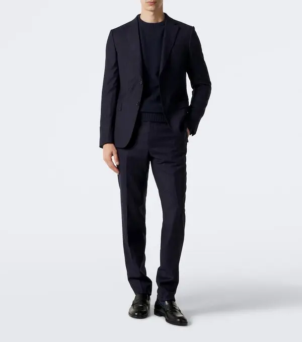 Zegna Pinstripe Wool Suit