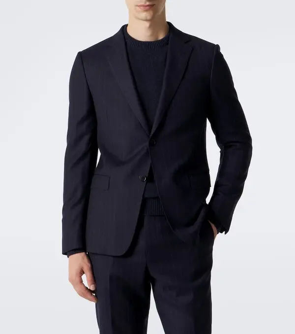 Zegna Pinstripe Wool Suit