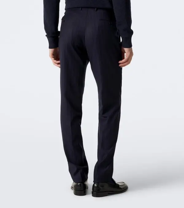 Zegna Pinstripe Wool Suit