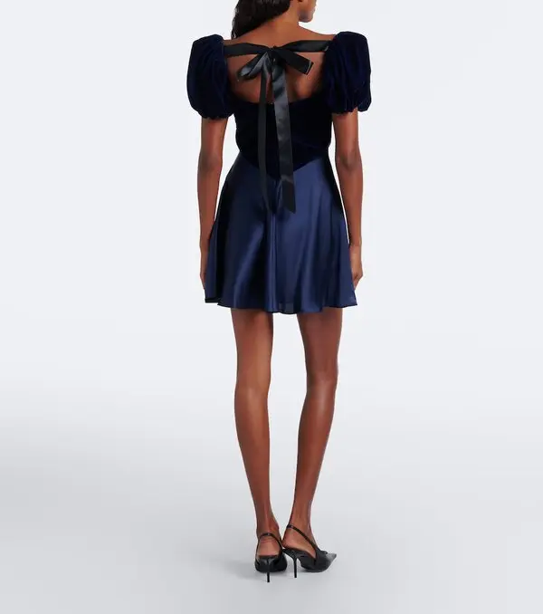 RODARTE Ruched Minidress