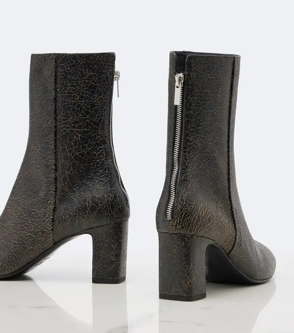 JIMMY CHOO Daze Leather Ankle Boots