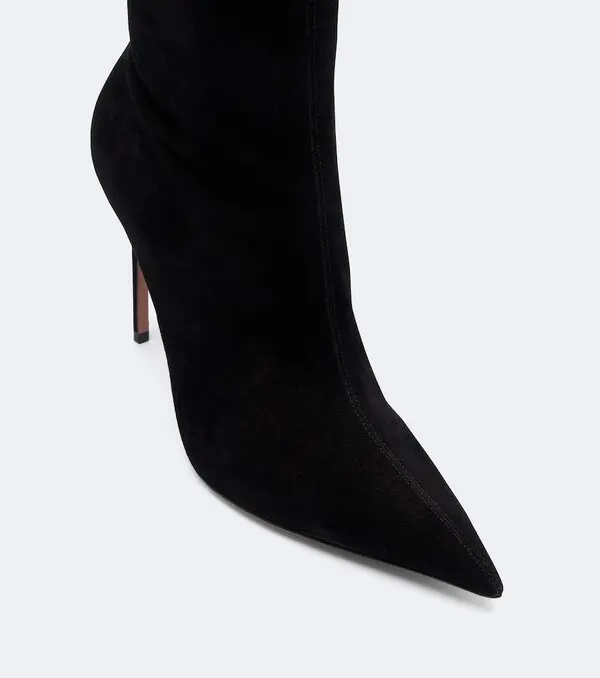 Paris Texas Vera Suede Knee-high Boots