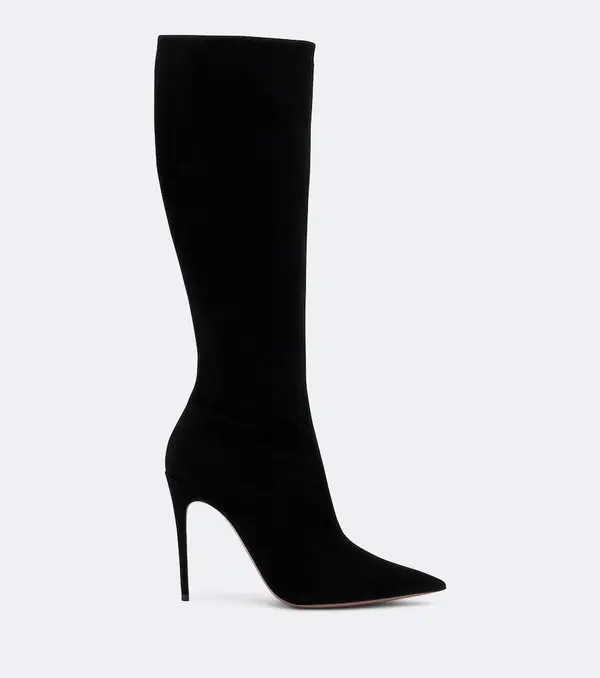 Paris Texas Vera Suede Knee-high Boots
